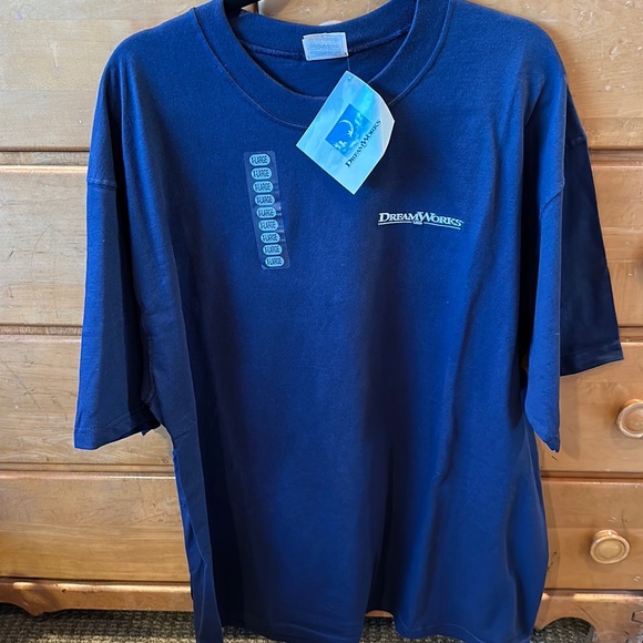 Dreamworks | Shirts | Official Dreamworks Skg Corporate Logo Navy Blue ...